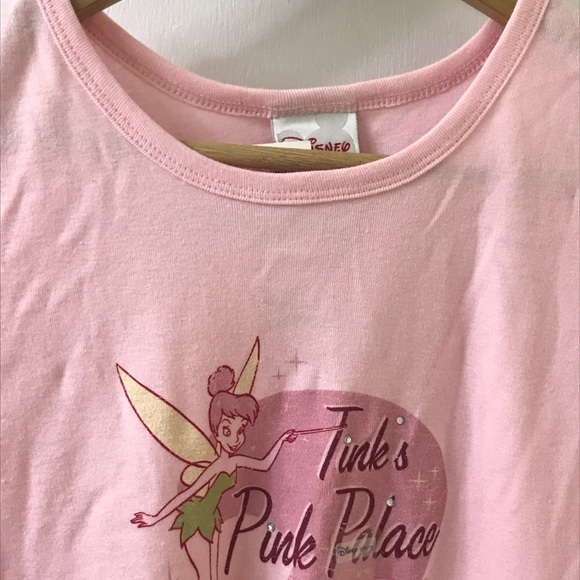 Disney | Tops | Perfectly Pink Tink Tshirt | Poshmark
